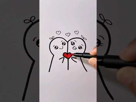 Easy Valentine's Day Drawing Tutorial