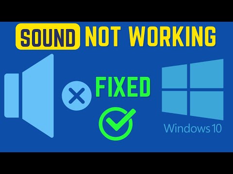 How to Fix Sound or Audio Problems on Windows 10 | No Sound Solution (2025 Update)