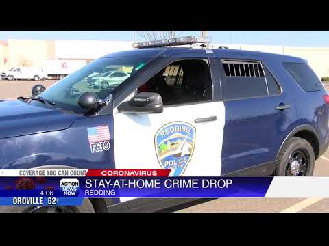 Redding Police Department sees dip in crime during stay at home orders