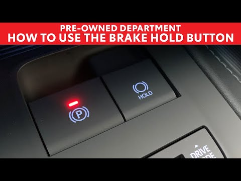 How To Use The Electronic Brake Hold Function In Your Toyota
