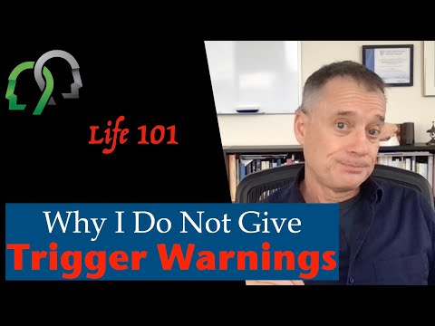 Why I Don't Give Trigger Warnings