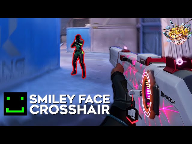 How to get the smiley face crosshair in Valorant