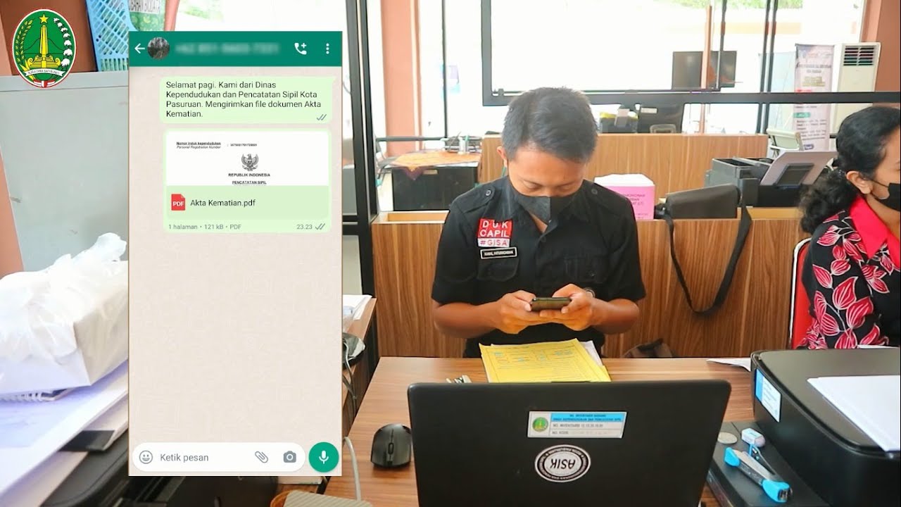 Inovasi Peti Kemas (Pelayanan Terintegrasi Akta Kematian dengan RSUD) Kolabik 2023