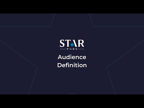 4. Audience Definition