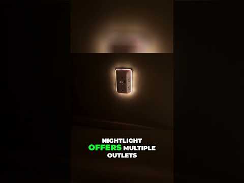 Elevate Your Space Outlet Extender with Nightlight! #subscribers, #shorts, #subscribe, #tech, #short