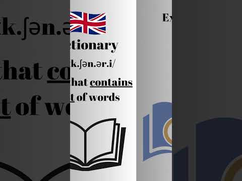 How to Pronounce Dictionary in English British Accent #learnenglish #learnenglishtogether