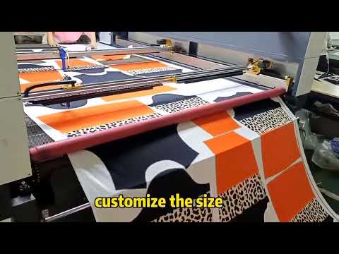 We manufacture sublimation laser cutting machine in Dongguan,China.