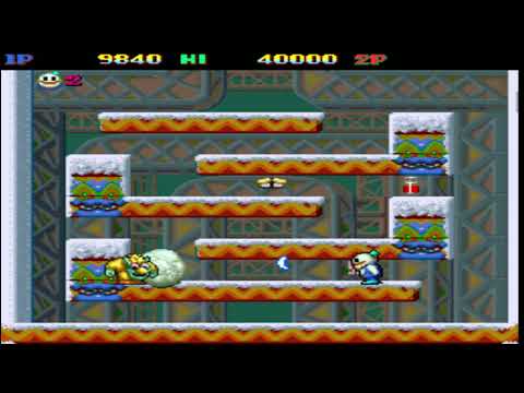 Snow Bros 1 | Level 2 | Gameplay | Online game | best game | epic game | global games | Arcade games