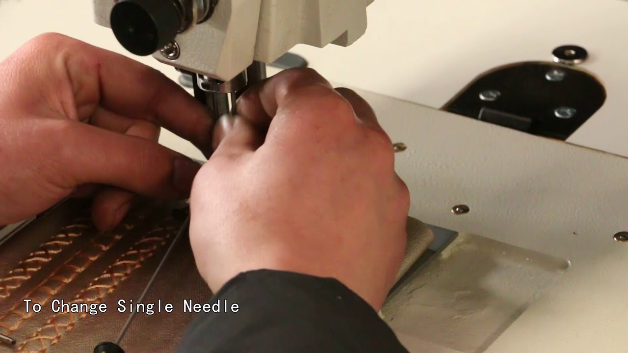 AXIS 266-102D Moccasin Stitching Machine Decorative Stitches 298  Patterns Top & Bottom Feed