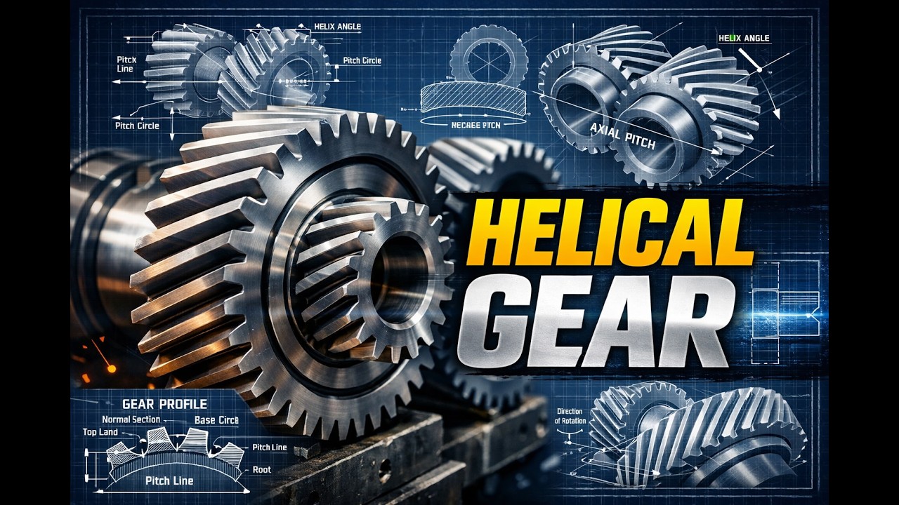 Helical Gears Explained: Types, Uses & Advantages