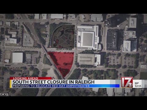 South Street to close to relocate Red Hat Amphitheater