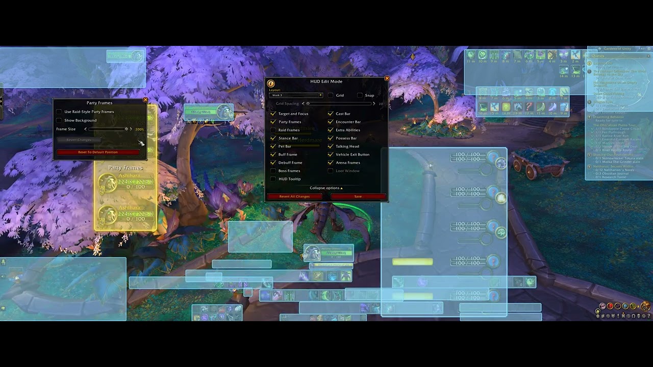 UI placements and size for arena pvp are bugged - Arenas - World of Warcraft Forums