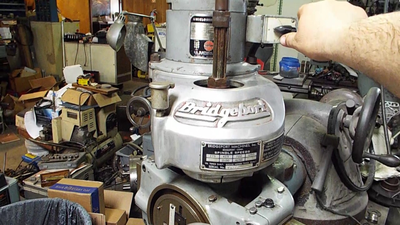 Bridgeport Cherrying head, shown running