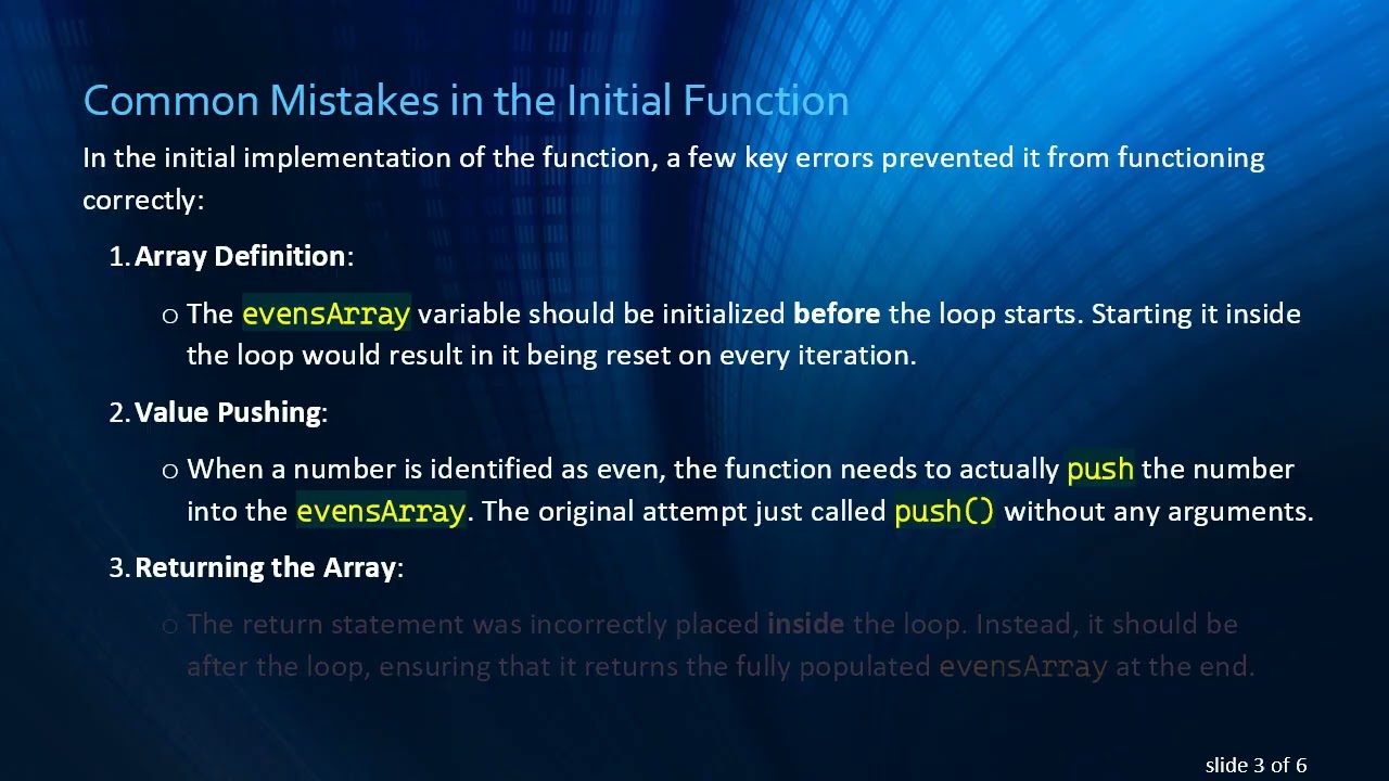 How to Create a JavaScript Function to Return Even Numbers from an Array