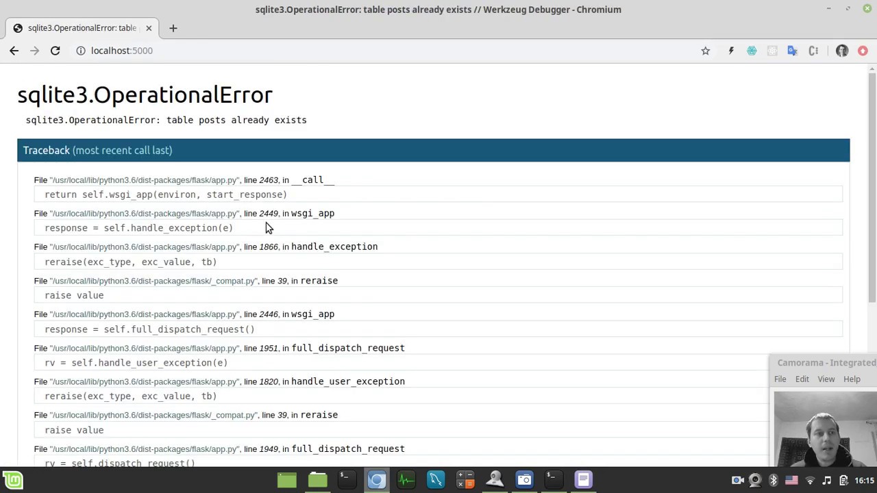 Python Flask simple CRUD app with Sqlite3 back-end