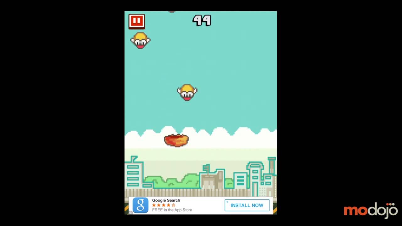 Flappy Fall - High Score 279 (iPhone/iPad)