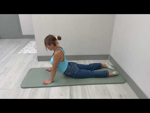 McKenzie Press-Ups | Low Back Relief + Core Control for Better Overhead Movement