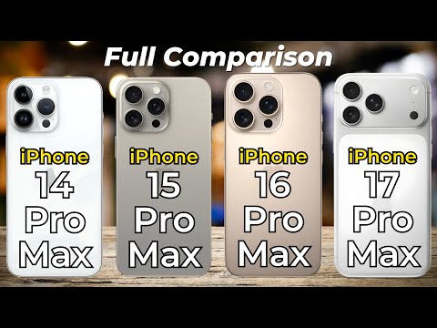 iPhone 17 Pro Max vs iPhone 16 Pro Max vs iPhone 15 Pro Max vs iPhone 14 Pro… - Partner
