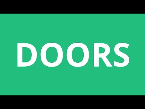 How To Pronounce Doors - Pronunciation Academy