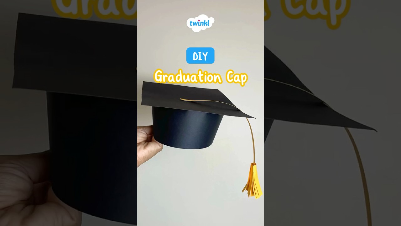 DIY Graduation Caps | Easy End of Year Craft for Kids | Twinkl USA