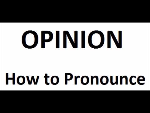 How to pronounce Opinion||How to say Opinion||Opinion Pronunciation||AbDictionary