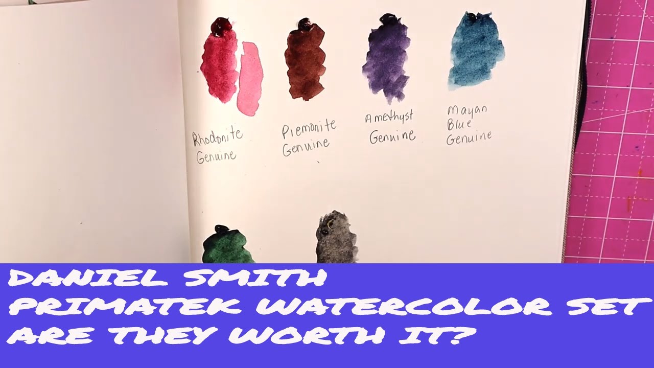 Daniel Smith Primatek Watercolor paint. Are they worth it?