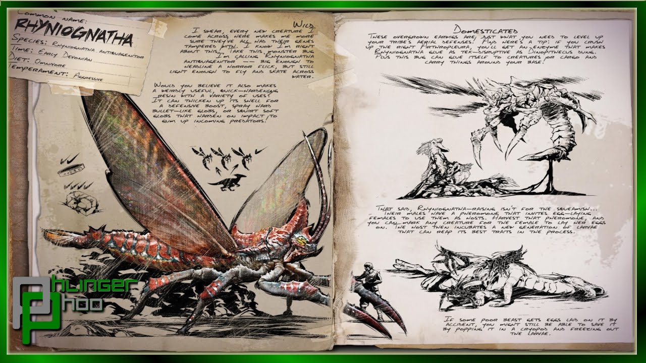 Rhyniognatha - EVERYTHING YOU NEED TO KNOW - Ark Basics
