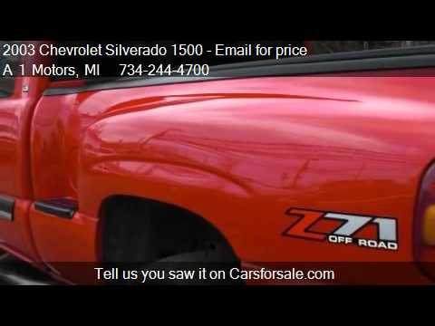 2003 Chevrolet Silverado 1500 Z71 Ext Cab 4WD for sale in Mo