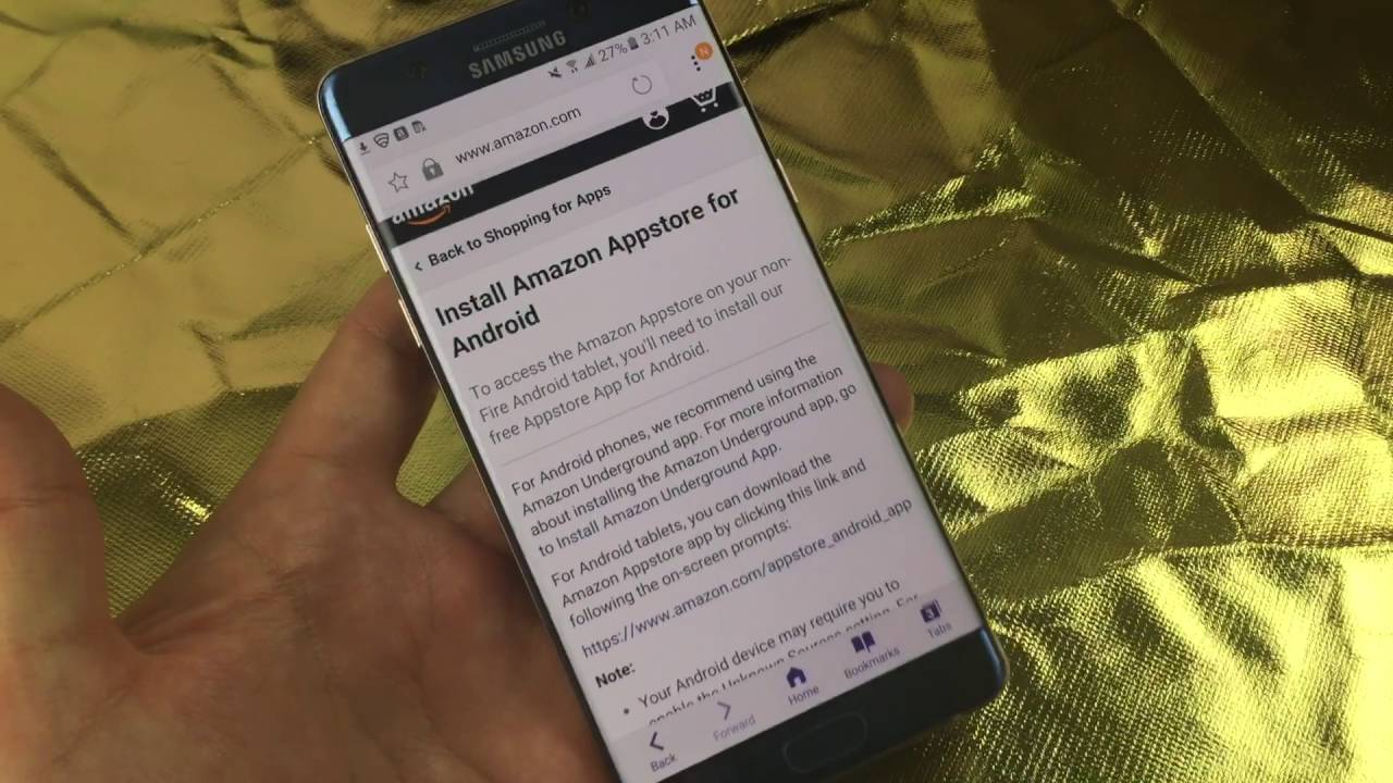 Android Phones: How to Download Amazon Video App & Amazon App Store