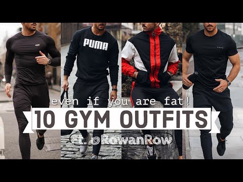 10 GYM outfit ideas ft. @RowanRow | Men Fitness & Health | Fitness clothing for Men | Gym T Shirts