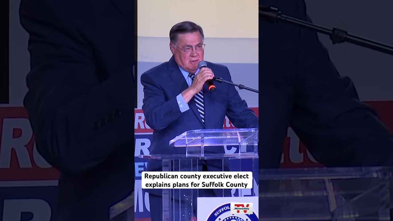 Republican Ed Romaine explains plans for Suffolk county in interview #newyork #election2023 #LIVotes