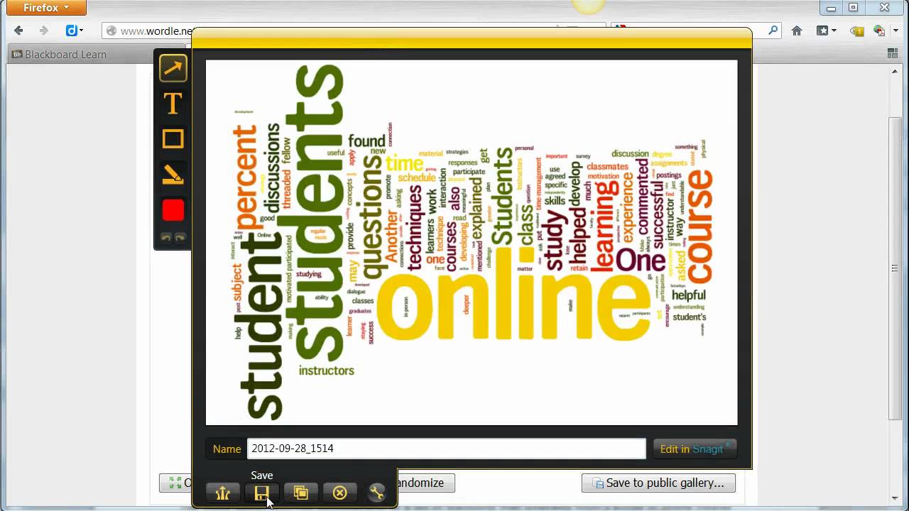 How to Create a Word Cloud using Wordle