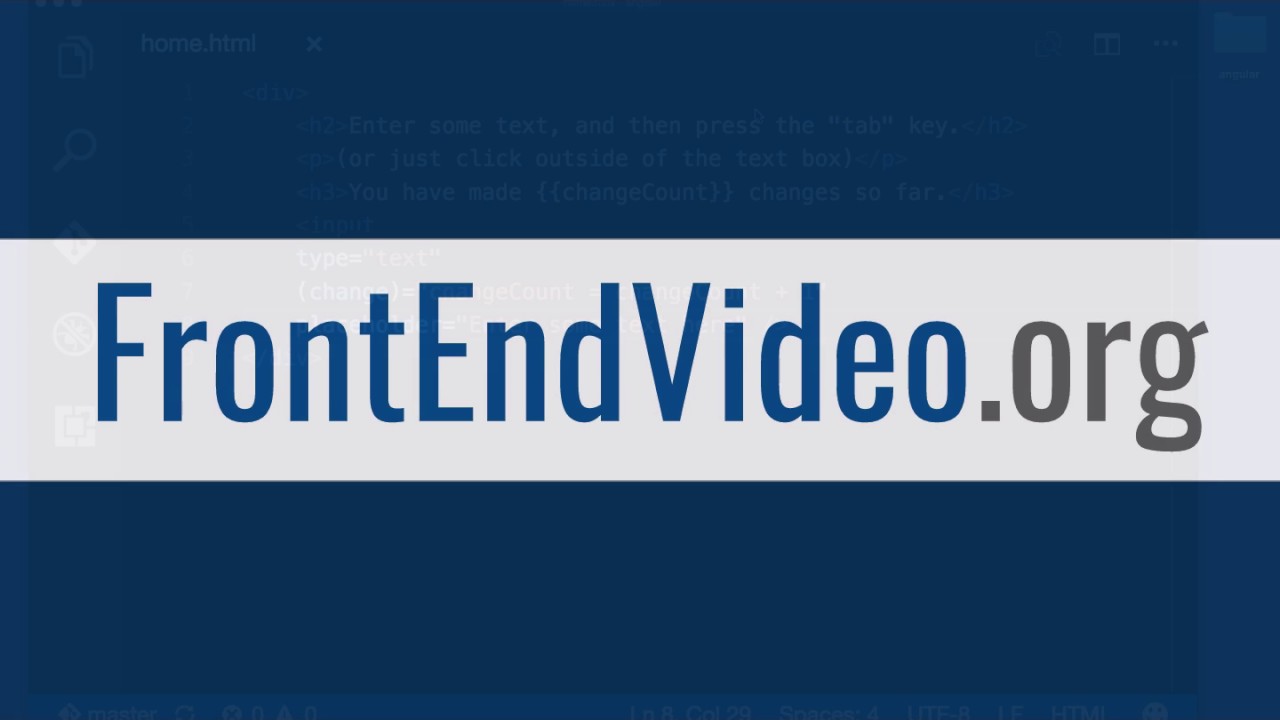 Angular - Detect Text Input Changes  With the change Attribute
