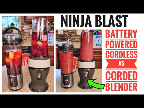 NINJA Blast Cordless vs Ninja Fit Compact Personal Blender with Cord Comparison