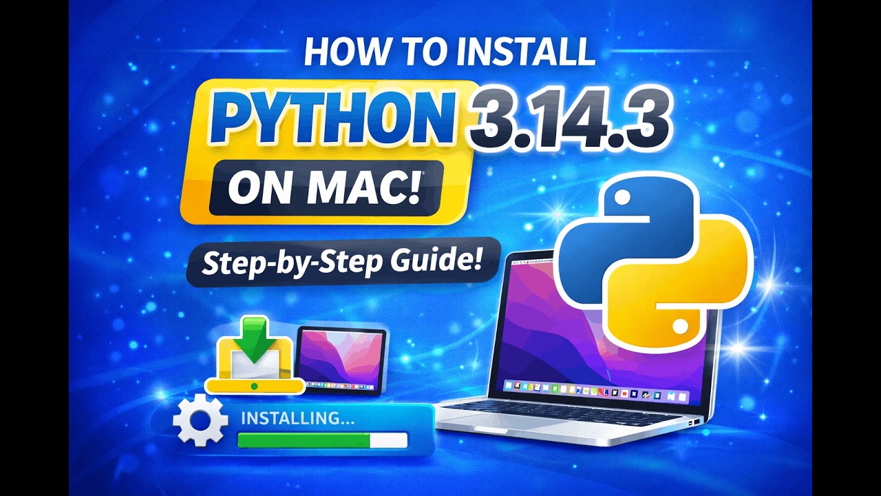 How to Install Python 3.14.3 on Mac (Step-by-Step Guide)