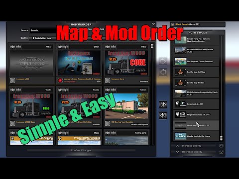 Steam Community :: Video :: ATS Maps and Mods Order - How To.