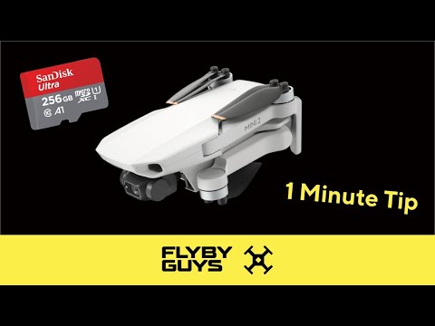 1 Minute Tip - SD Cards! Don’t Make This Mistake! DJI Mini 2, Air 2S
