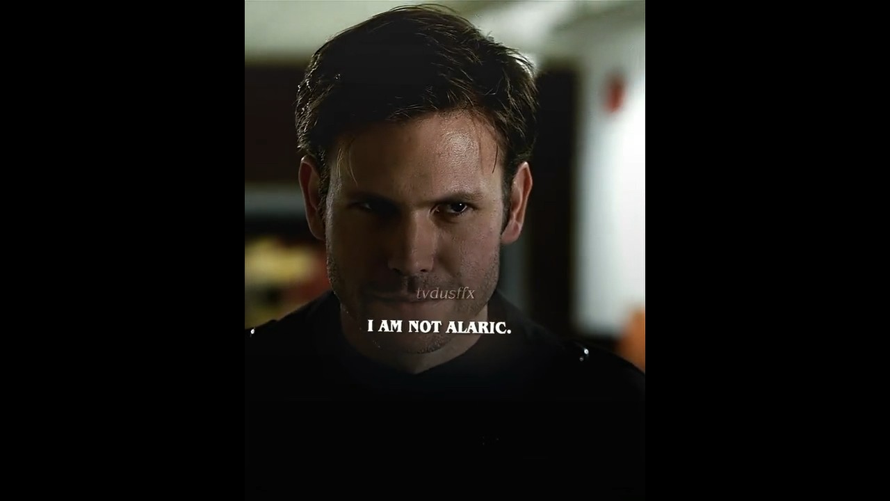 Klaus in alaric’s body was so scary