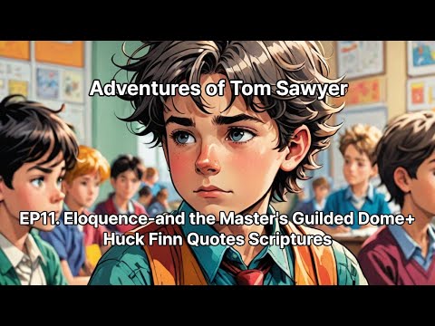 [Adventures of Tom Sawyer] EP11. Eloquence and the Master's Guilded Dome+Huck Finn Quotes Scriptures