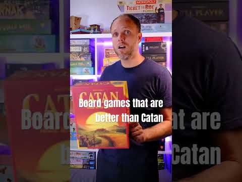 Board Games that are better than Catan #gamenight #boardgames #catan