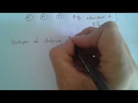 Calculating relative atomic mass
