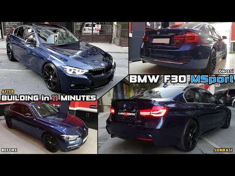 BMW F30 Luxury 320i LCI / MSport Building in 10 Minutes! Conversion
