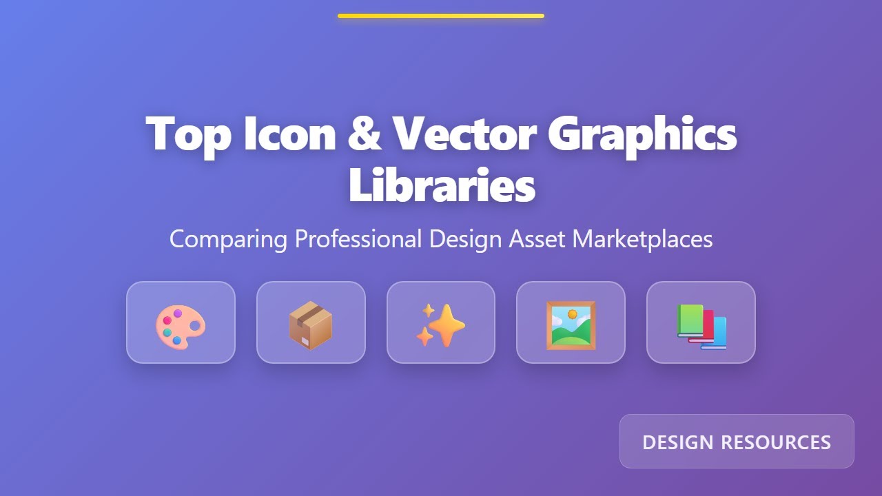 Top Icon & Vector Graphics Libraries 2025