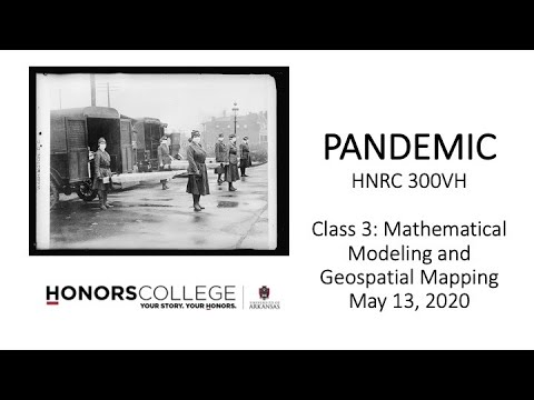 Class 3: Mathematical Modeling and Geospatial Modeling