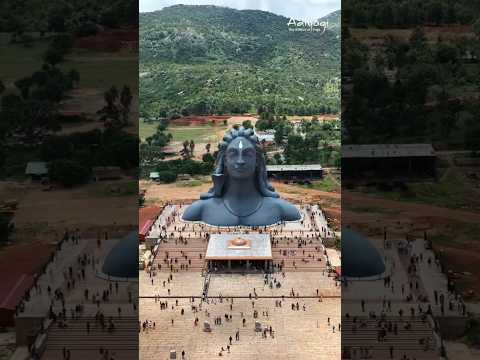 112-ft Adiyogi at the foothills of Nandi Hills near Bengaluru