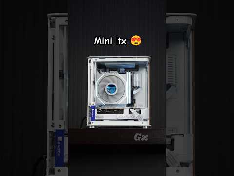 Mini ITX MAX Power! Crazy Compact Build! Intel ultra 7 265K With RTX 4060ti #pcbuild #gaming #pc
