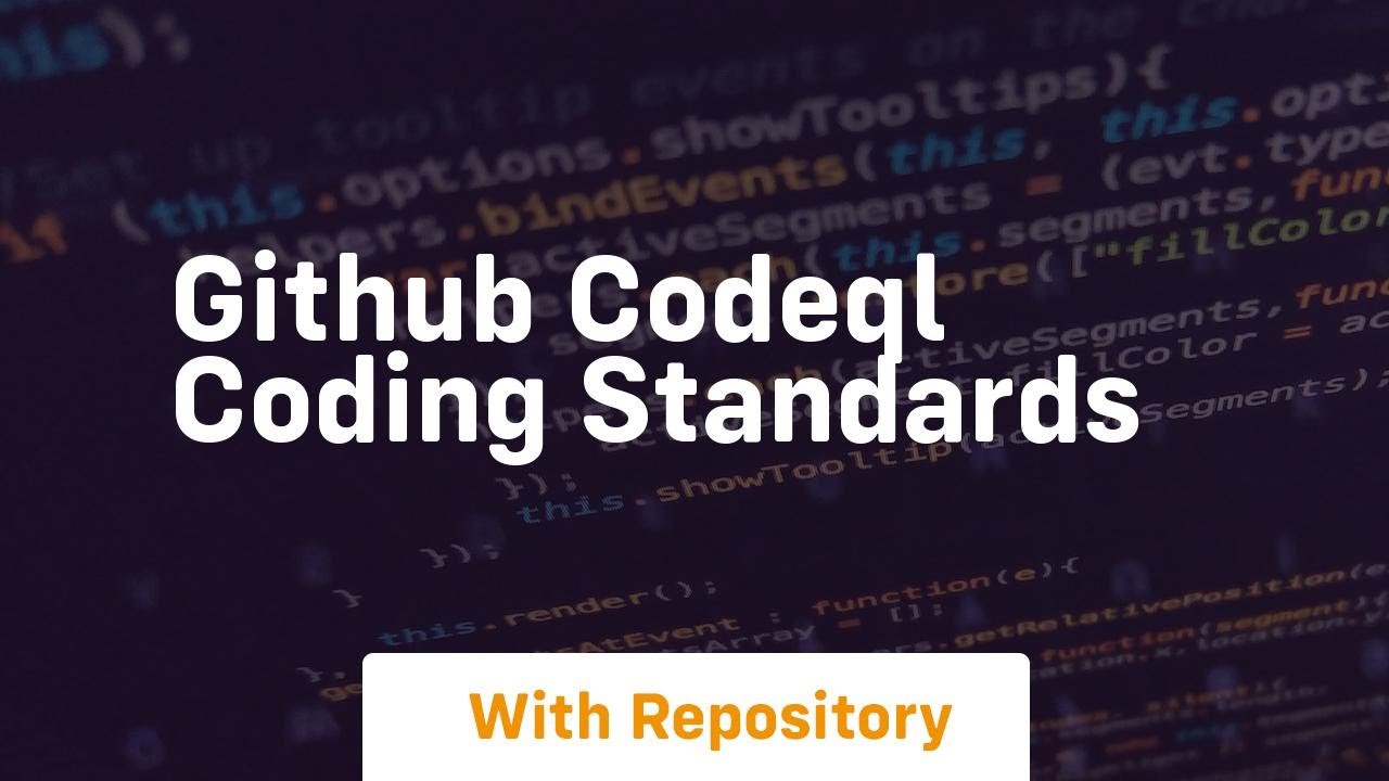 github codeql coding standards