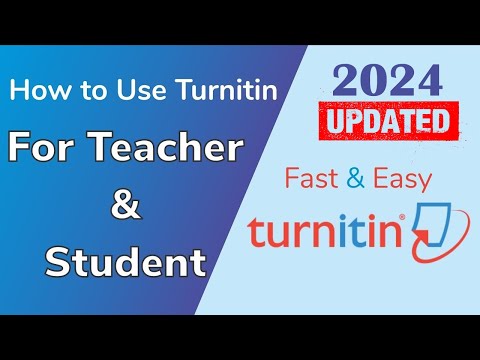 How to Check Plagiarism on Turnitin | Use Turnitin to check for Plagiarism (2024 Updated)
