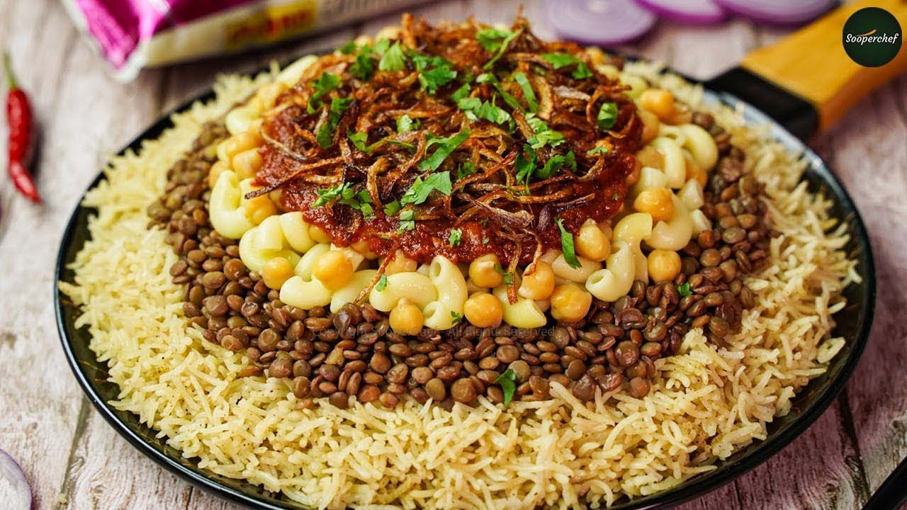ÄGYPTISCHES KOSHARI - Einfache Rezepte