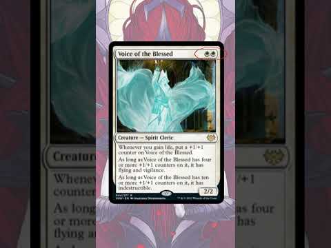 Voice of the Blessed | Magic the Gathering Crimson Vow Preview | Cards for MTG Historic | #Shorts